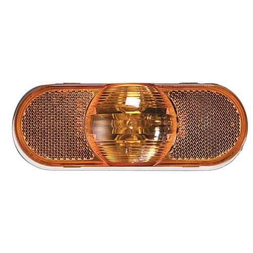 Grote Turn Lamp, Amber, Torsion Mount Iii Sealed Oval Side Turn/marker ...